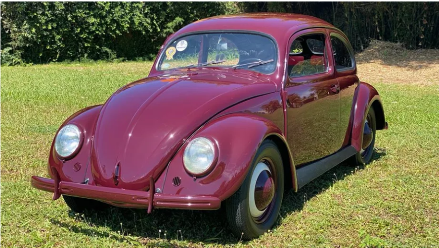 VW Fusca mais antigo do Brasil é raridade mundial, precisa de manivela ...
