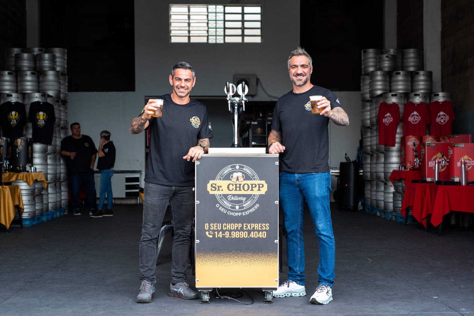 Botucatu ganha o Sr. Chopp - Delivery, o seu Chopp Express - Leia Notícias